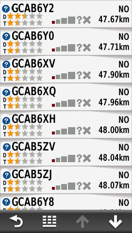Zoeken op Cachenaam of GC-Code - Geocaching info